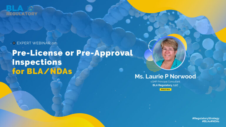 Online Training Courses for Human Drug Approval in the US — BLA Regulatory